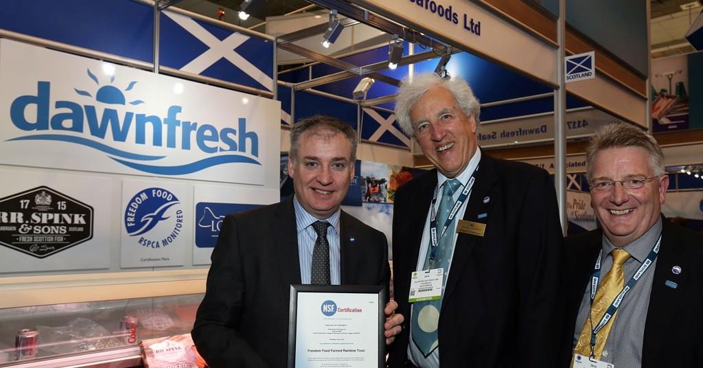 Dawnfresh trout Freedom Food certified | News | World Fishing
