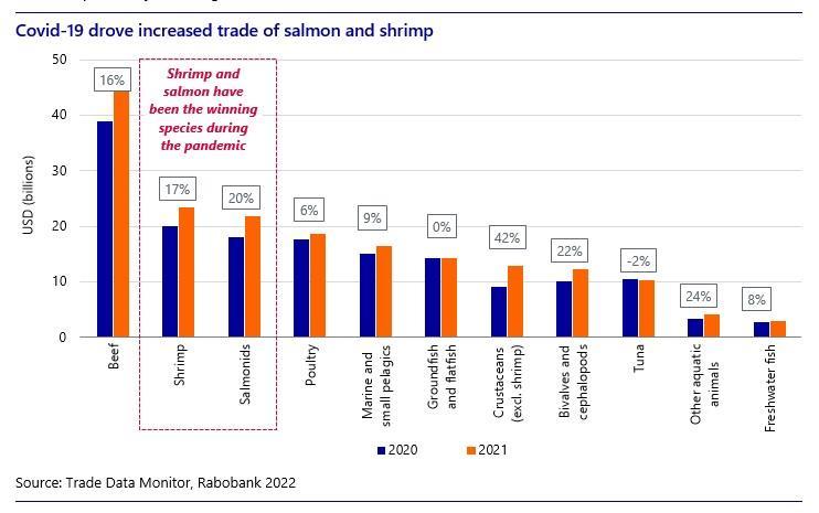 Global seafood trade growth | News | World Fishing