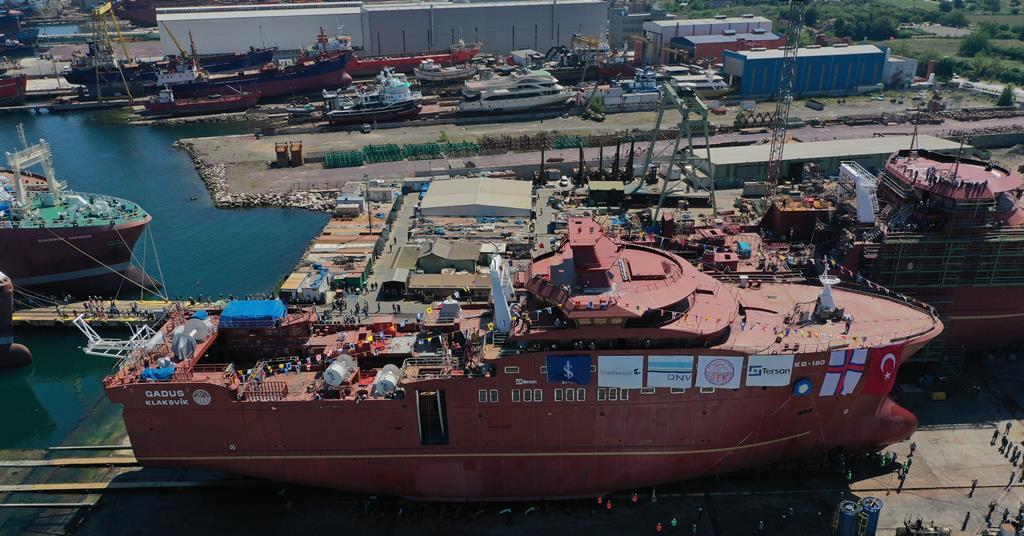 Factory trawler launched | News | World Fishing