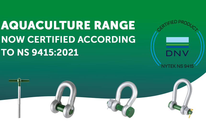 Aquaculture range now certified according to the newest NS 9415:2021 ...