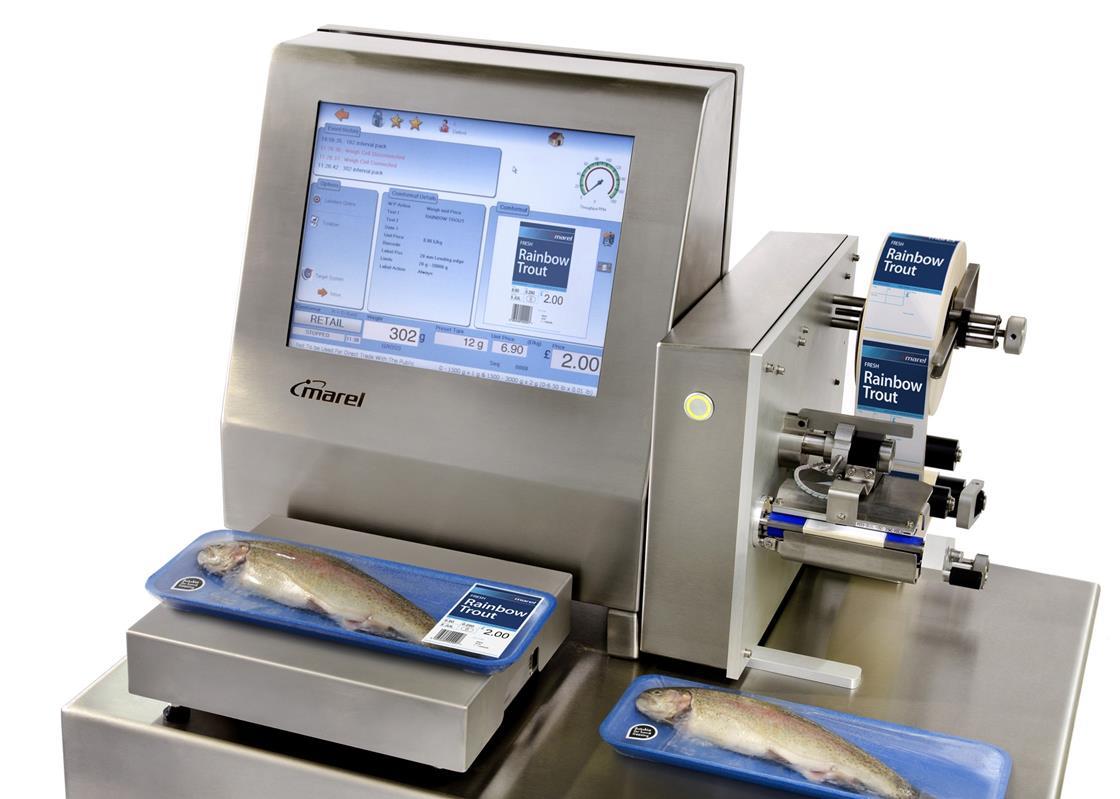 Marel launches manual weigh price labeller | News | World Fishing